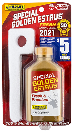 Wildlife Research 4054 Special Golden Estrus Buck Lure Deer Attractant ...