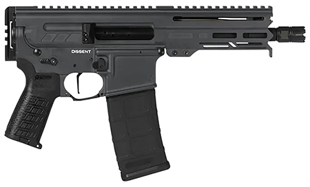 CMMG 30A0E33-TNG Dissent 300 Blackout 30+1 6.50", Tungsten Gray ...