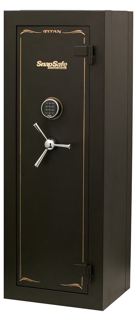 SnapSafe 75010 Modular Safe Titan Access Code/Key Entry Black 9 Gauge ...