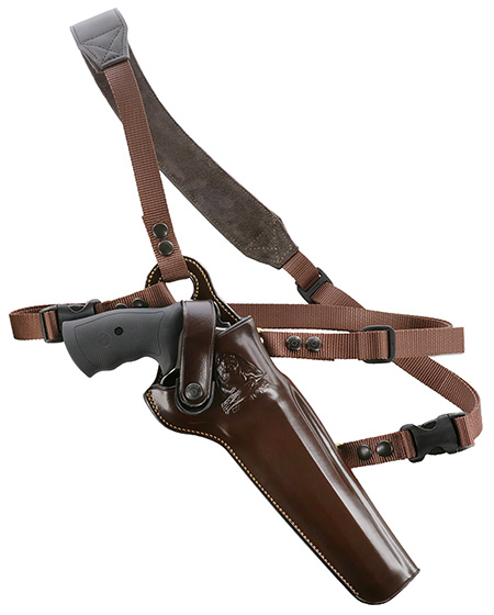 Galco KK148H Kodiak Chest Holster Havana Brown Leather Sholder Strap ...
