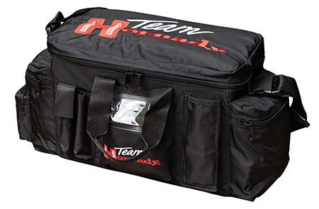 Hornady 9919 Team Hornady Range Bag Black With Red Logo Nylon With ...