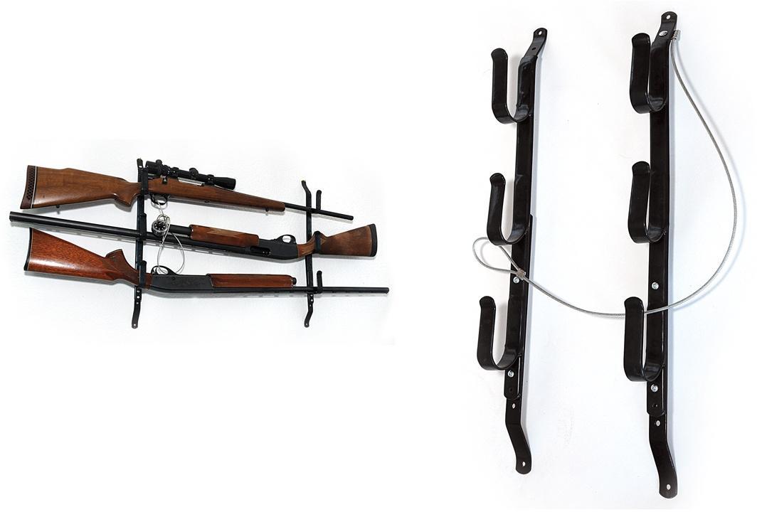 Allen Three Gun Locking Gun Rack With Steel Construction - Elite Firearms