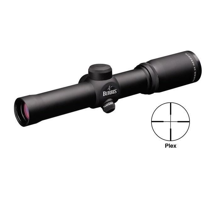 Burris Handgun Scope - 2x20mm 1" Tube Plex Reticle Matte - Elite Firearms