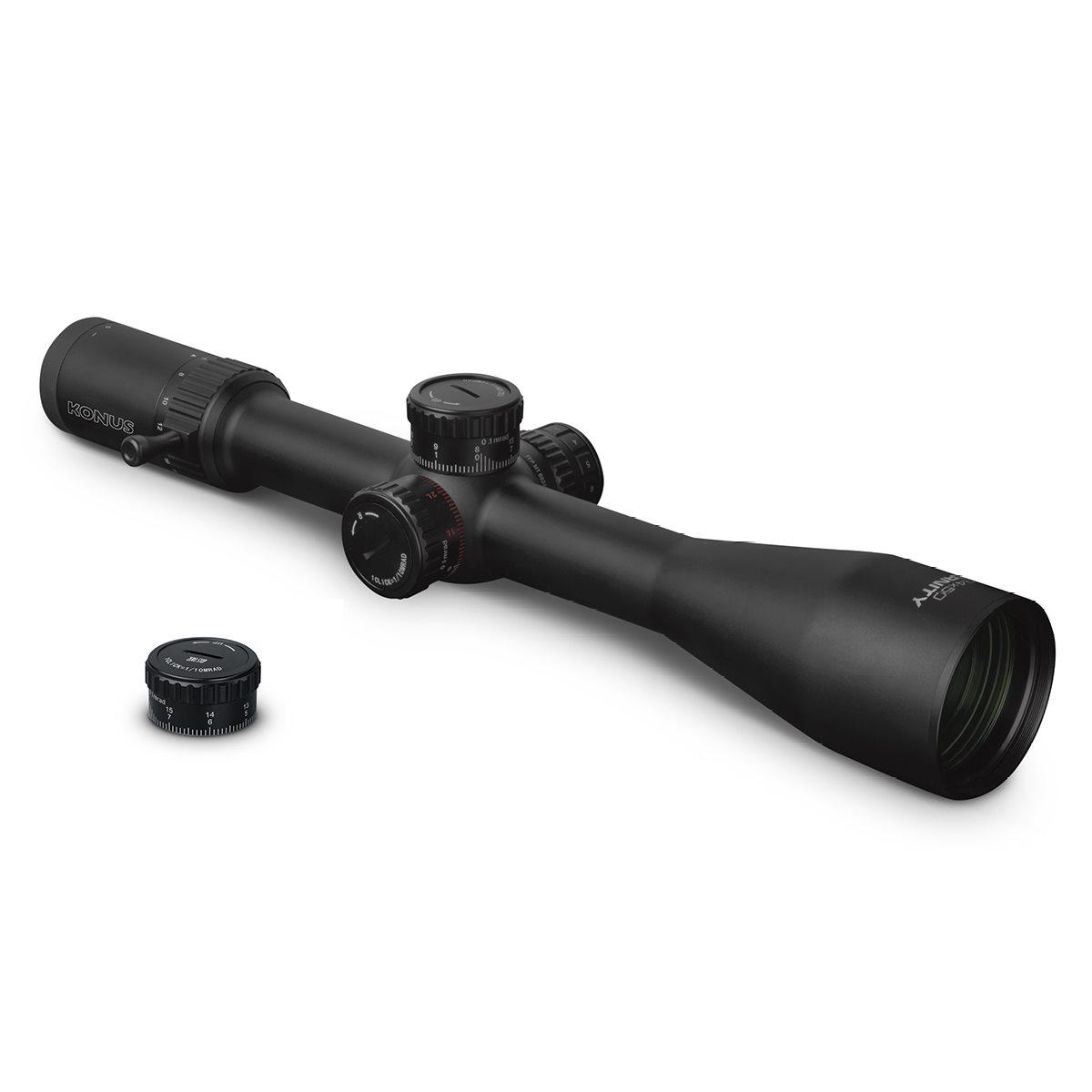 Konus Eternity Zoom Rifle Scope 6x-24x50mm First FP Zero Stop PRS ...