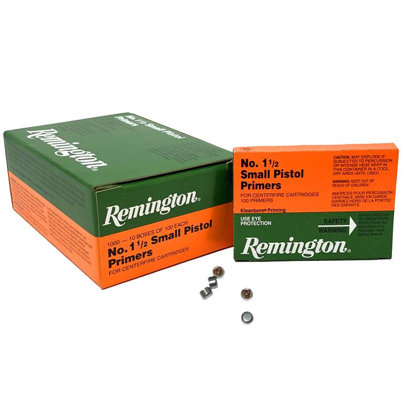 Remington Centerfire Primers-1-1/2 Small Pistol 1000/ct - Elite Firearms