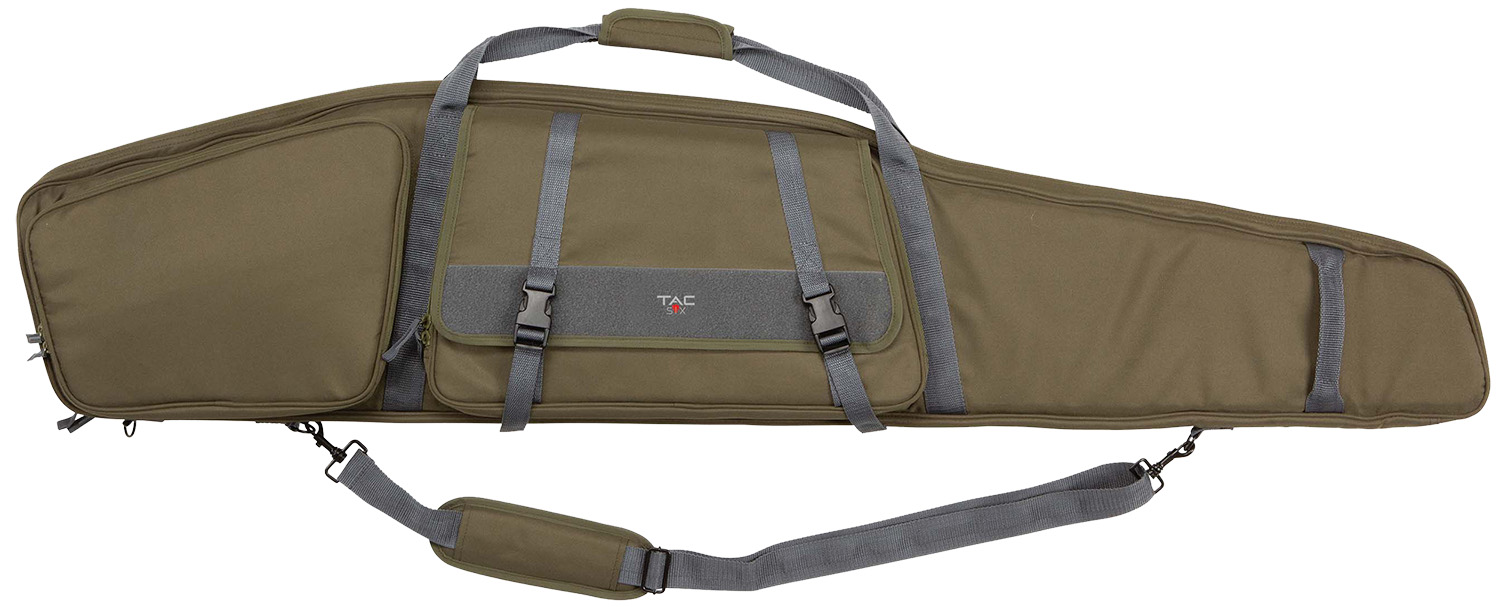 Tac Six 10954 Garrison Rifle Case OD Green 600D Polyester Foam Padding ...