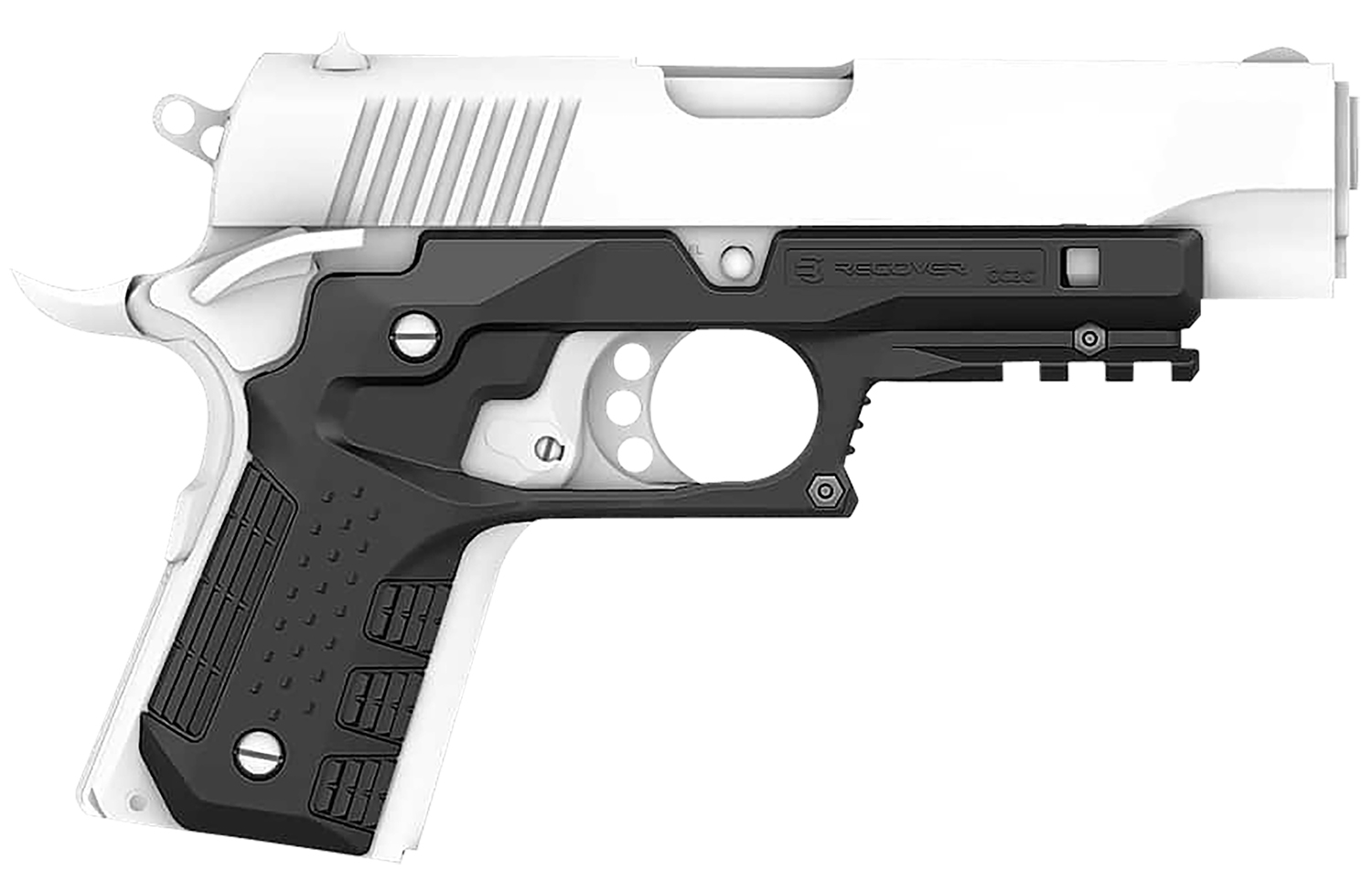 Recover Tactical CC3C-01 Grip & Rail System Black Polymer Picatinny For ...