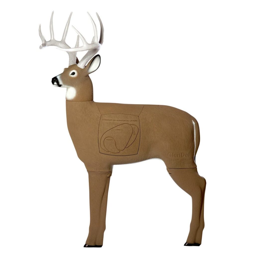 GlenDel Targets 3D Crossbow Archery Target - Buck Size - Elite Firearms