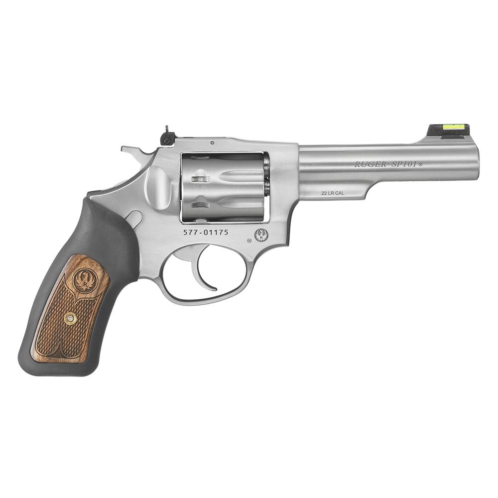 Ruger SP101 Handgun .22 LR 8rd Capacity 4.2" Barrel Fiber Optic Front ...