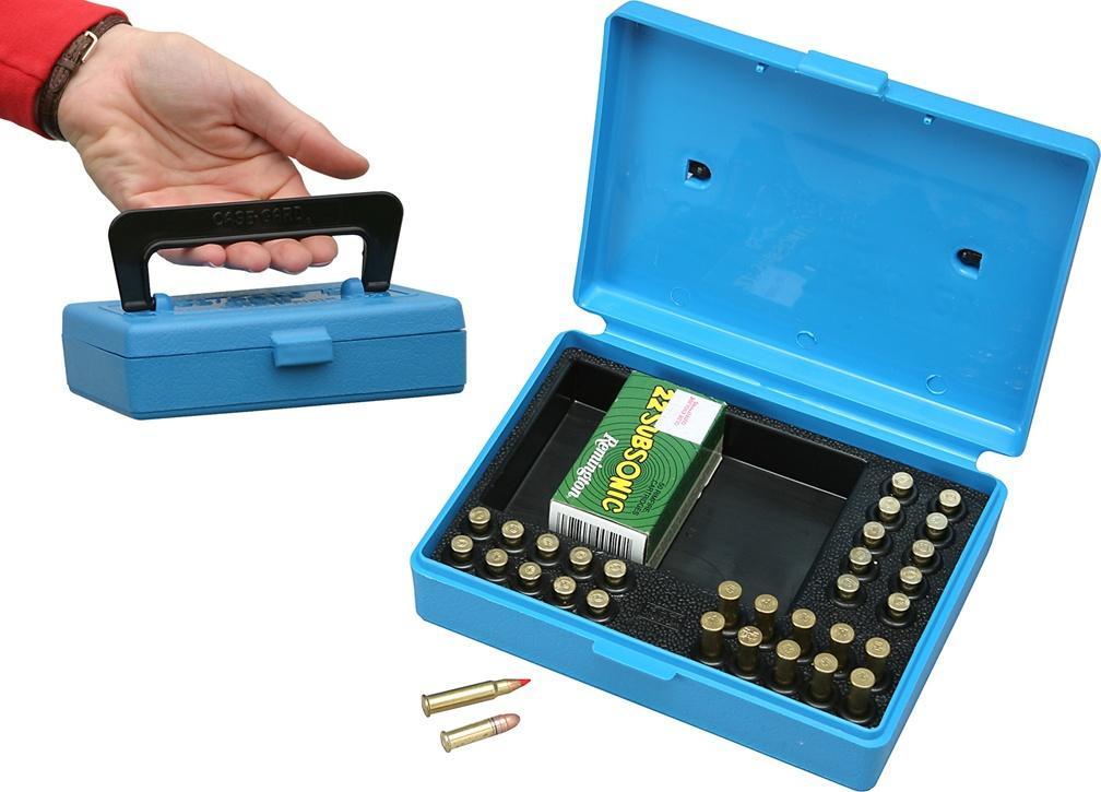 MTM Rimfire 130 Rounds Small Bore Ammo Box Blue - Elite Firearms