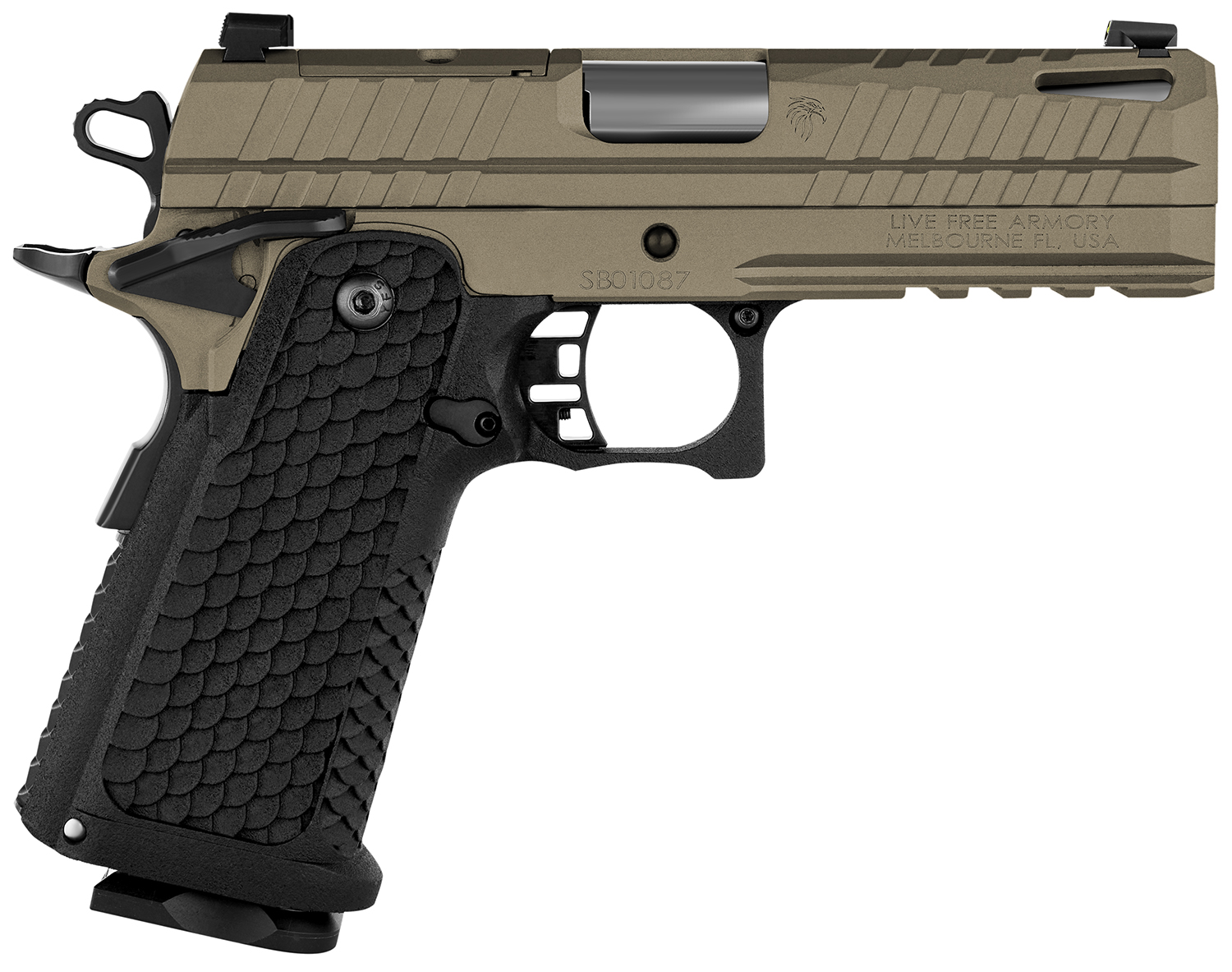 LFA LFAPC71306P APOLLO 11 CPT 9M PORTED 4.15 FDE - Elite Firearms