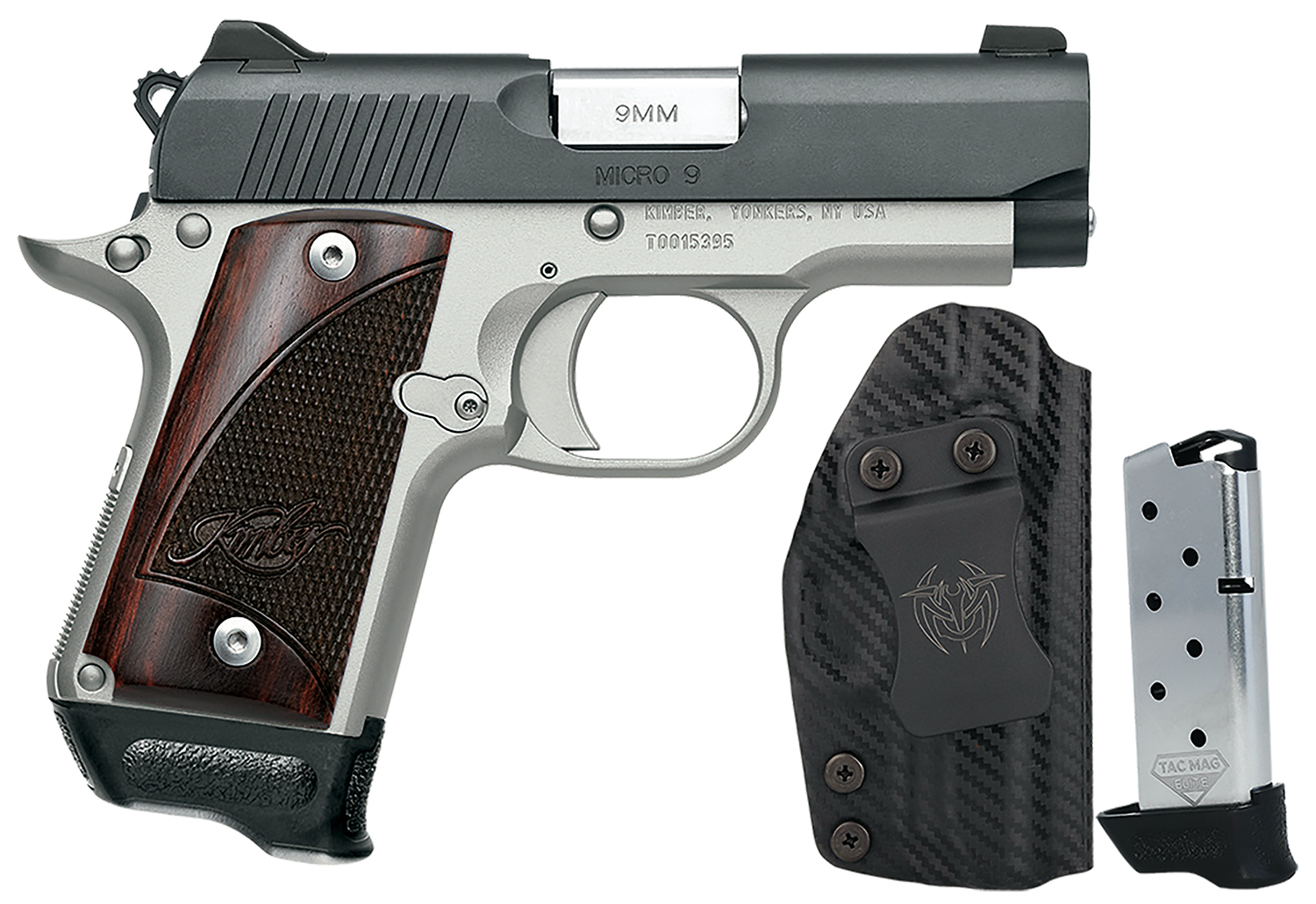 KIMBER 3300256 MICRO 9 TWO-TONE 9MM 3.15" RTC - Elite Firearms